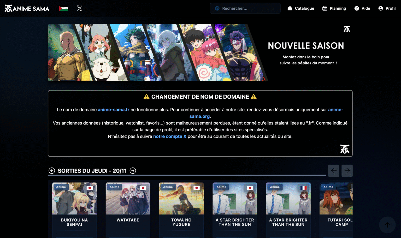 Anime Sama : nouvelle adresse en mars 2026 (à jour)
